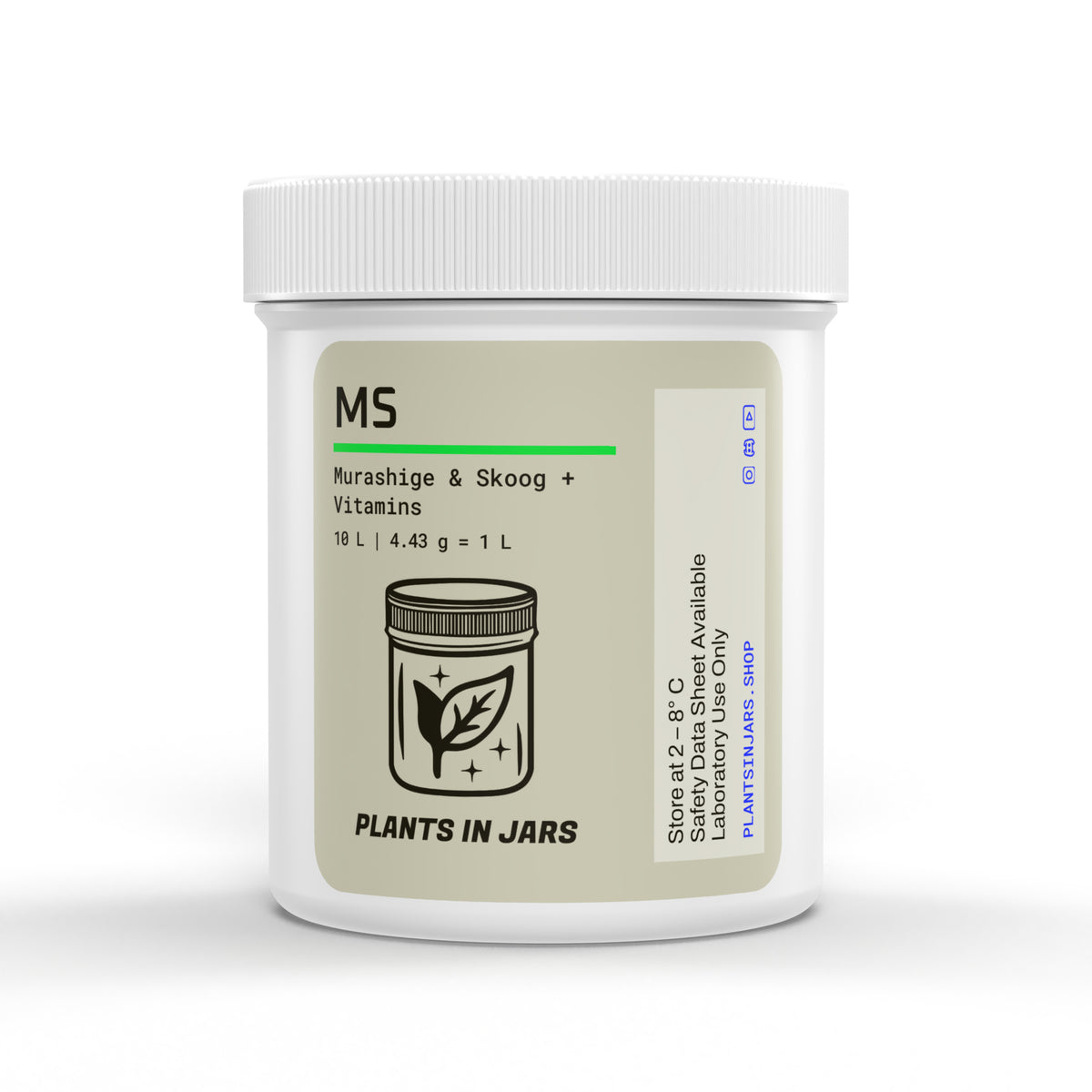 MS - 10 L – Plants in Jars